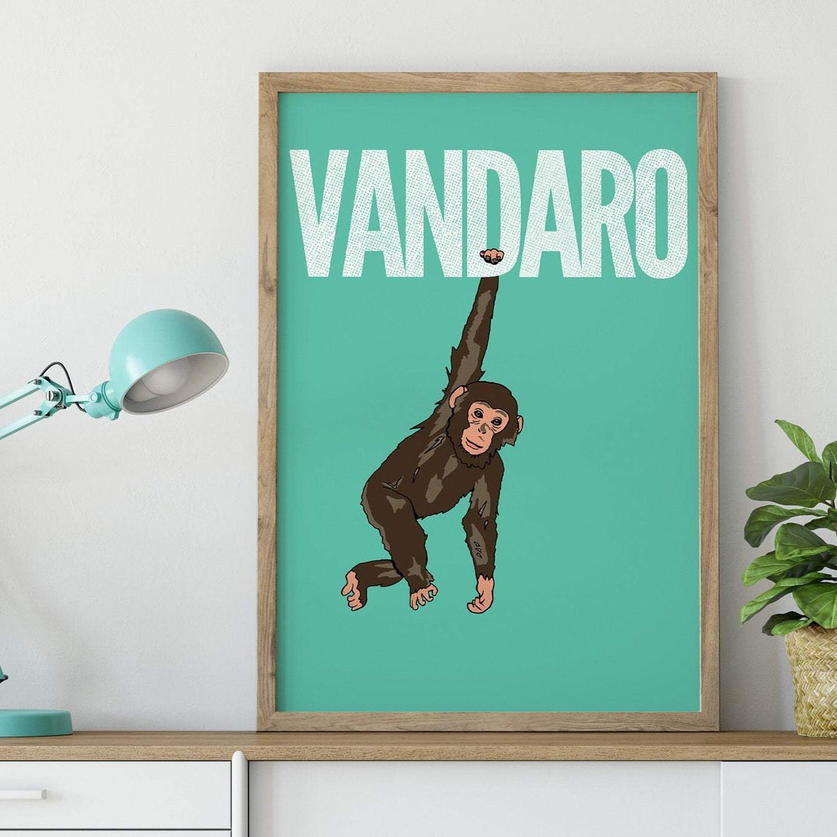 Vandaro - Indian Desi Art Print Poster Wall Art | Śu Chē Design - Śu ...