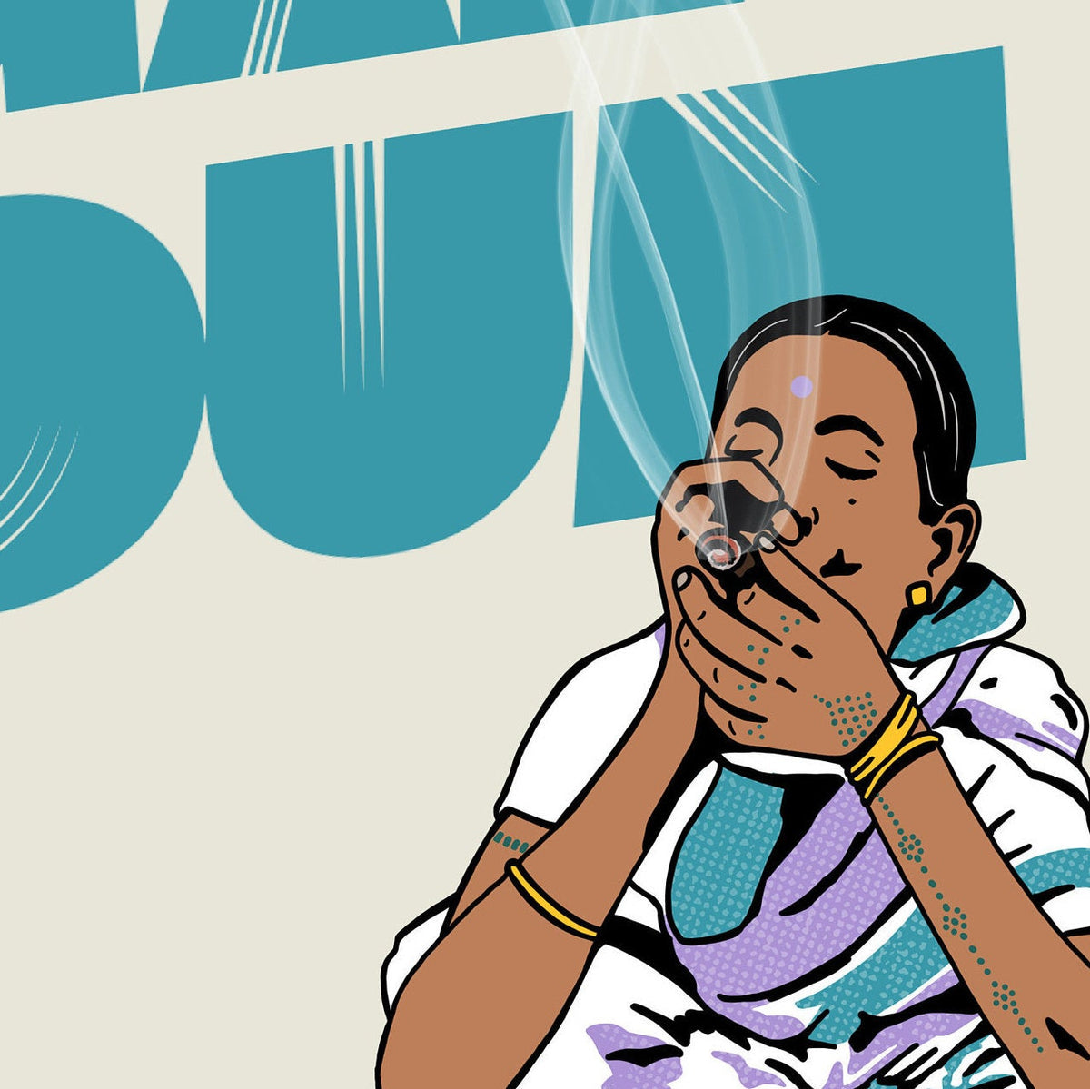 Dum Maro Dum - Indian Desi Art Print Poster Wall Art | Śu Chē Design ...